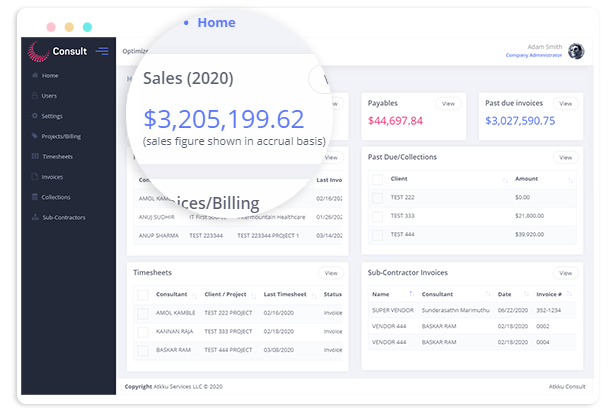 CONSULT ® - Invoicing Software For Staffing Companies | A/R Automation